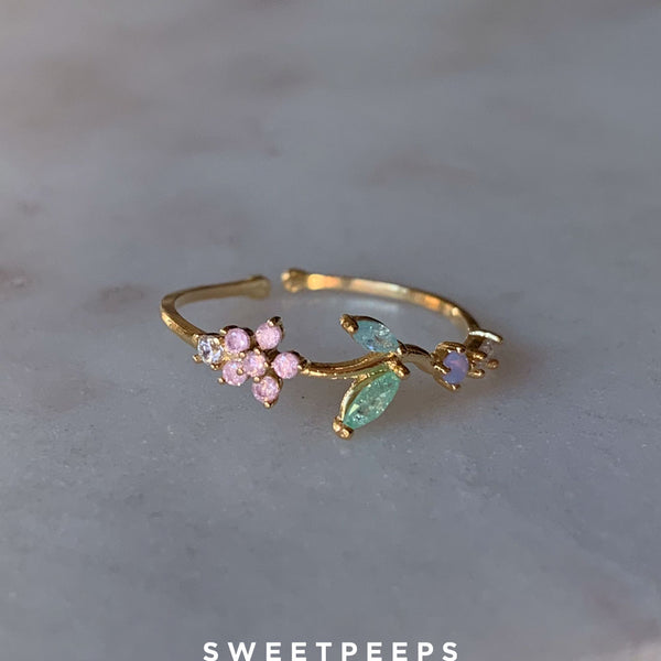 Fashion Flower Rings