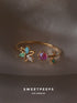 Lilith Teals Petal Ring – SP Inc.