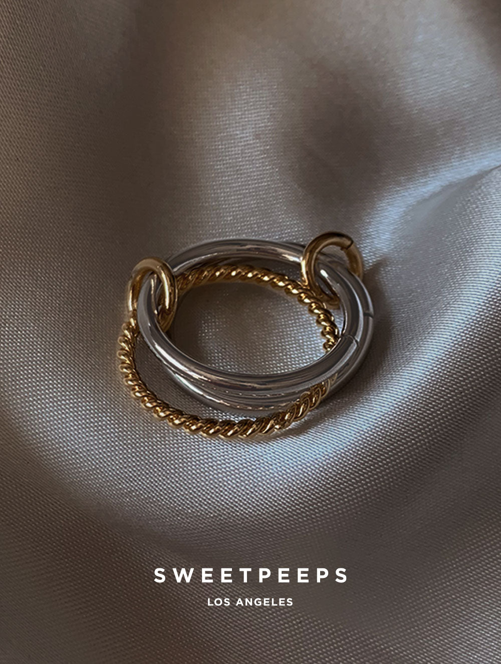 Michaela Mix Metals Ring – SP Inc.