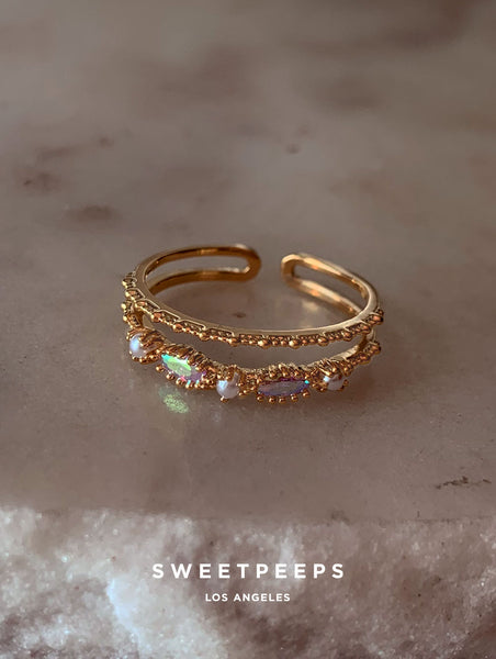 Alessia Pearl Gem Ring – SP Inc.