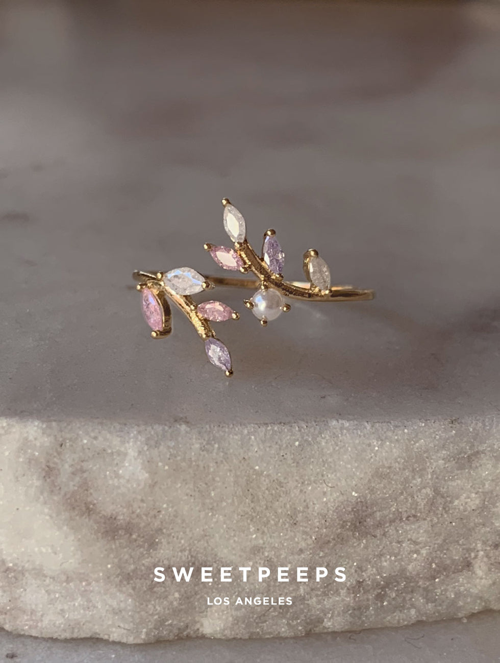 Rooney Baby Pink Ring – SP Inc.