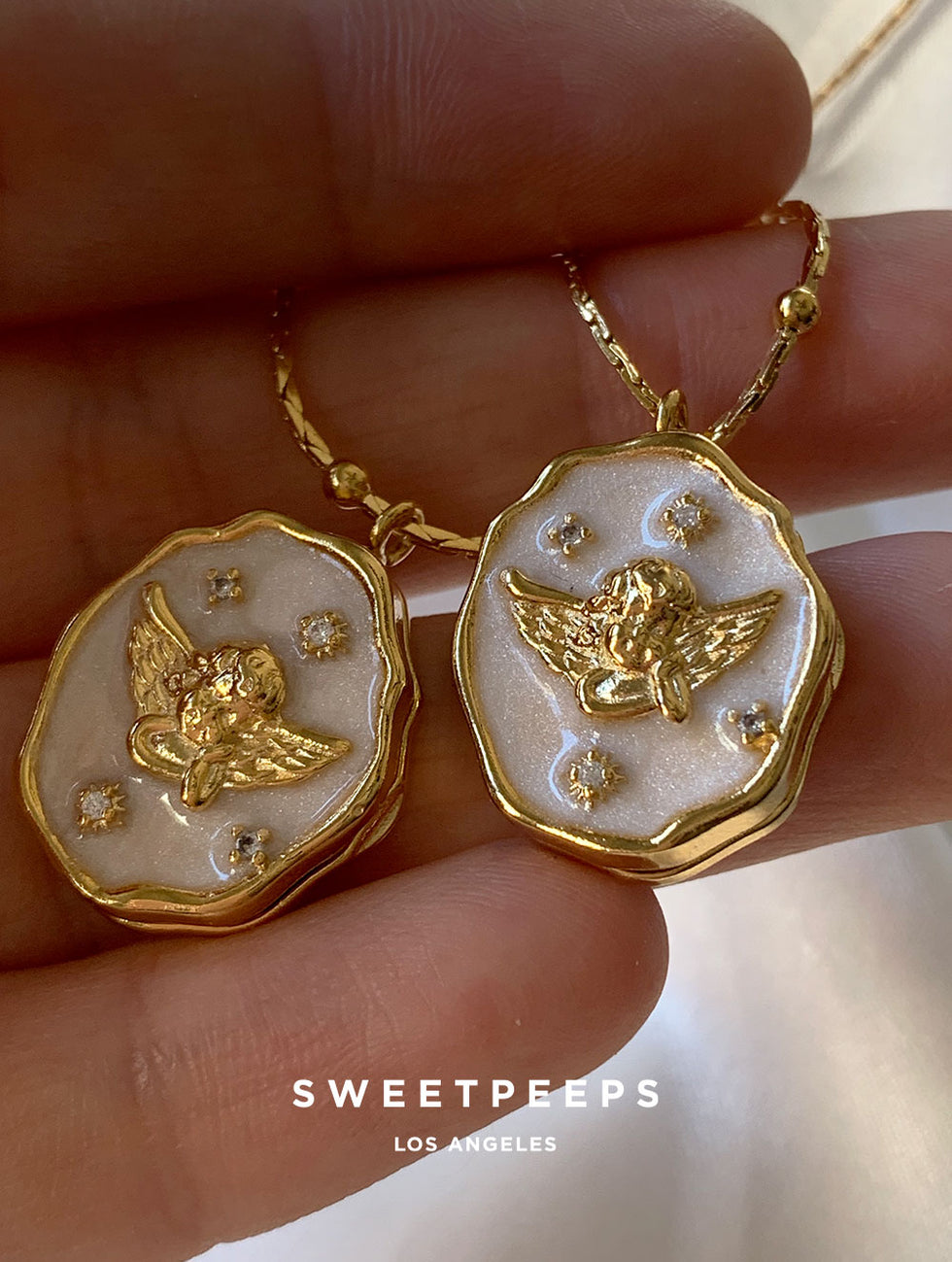 Angel Locket Necklace (Angel Locket) – SP Inc.