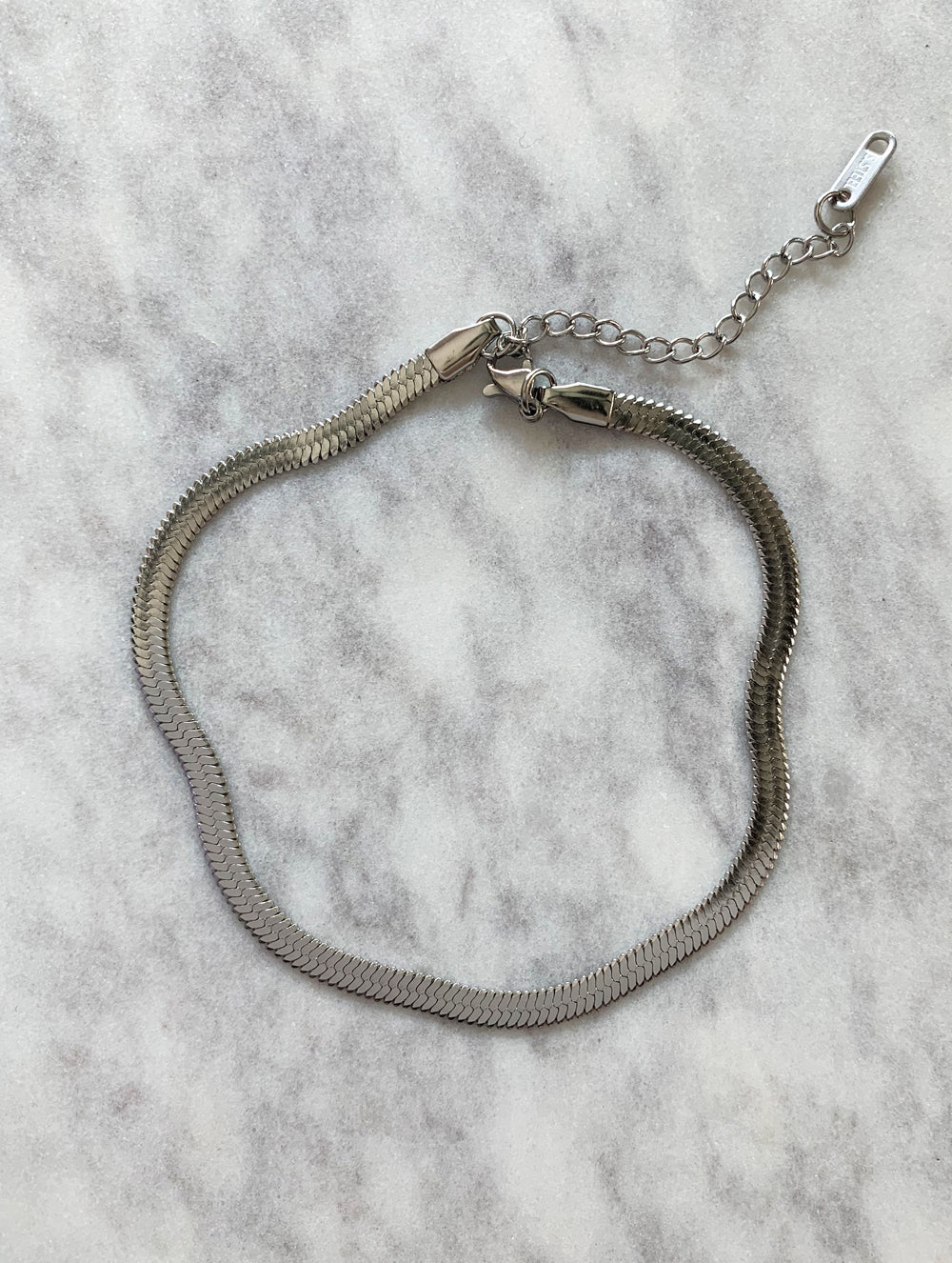 Herringbone Anklet – SP Inc.