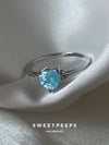 Sterling Silver Baby Blue Ring – SP Inc.